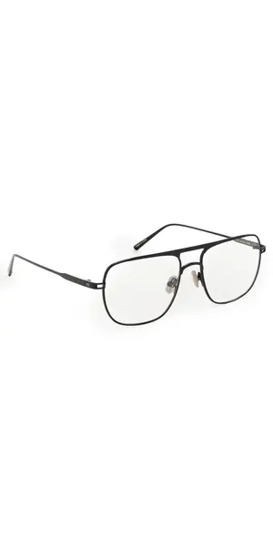 ELISA JOHNSON Jane Aviator Glasses - Black