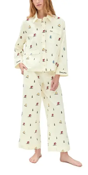 Sea Winifred Pajama Set - Cream