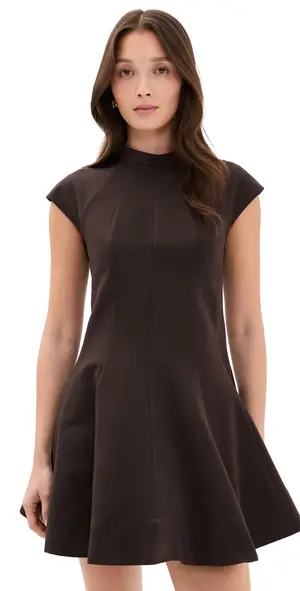 Mock Neck Day Dresses
