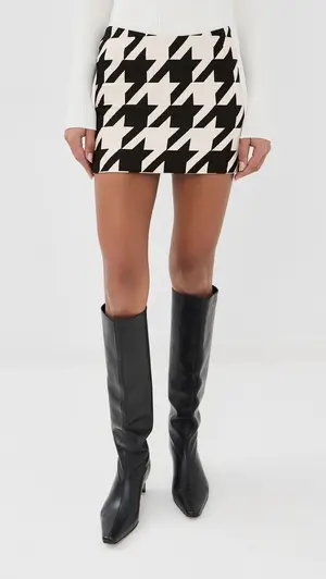 LAQUAN SMITH Low Rise Mini Skirt