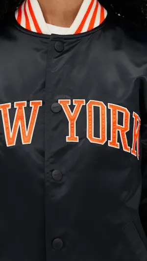 NEW YORK OR NOWHERE Knicks Midtown Varsity Jacket