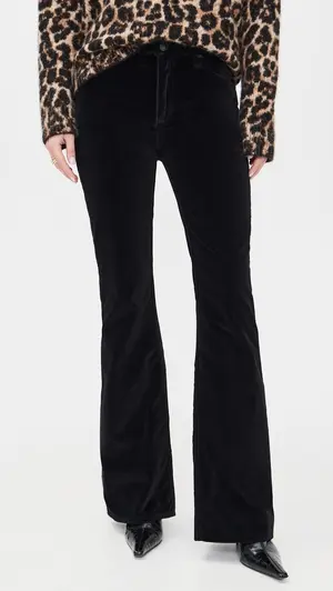 Rag & Bone Dahlia Velvet Full Flare Pants