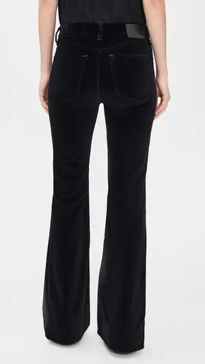 Rag & Bone Dahlia Velvet Full Flare Pants