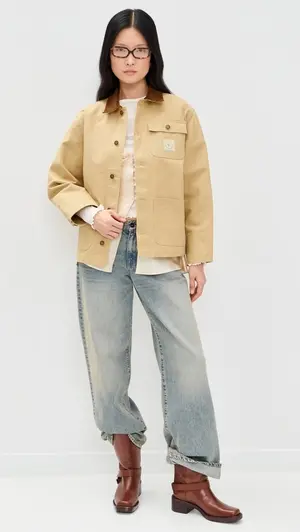 SPORTY & RICH Painter's Jacket - Tan