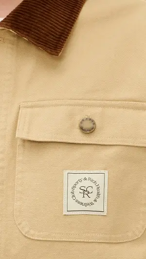 SPORTY & RICH Painter's Jacket - Tan