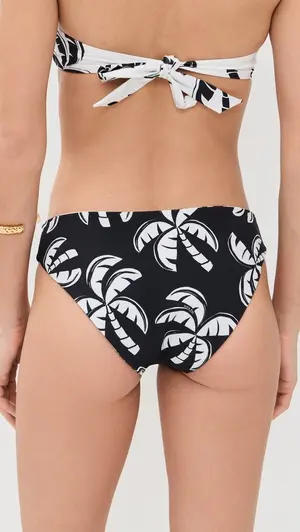Farm Rio Graphic Palms Low Double Bikini Bottom