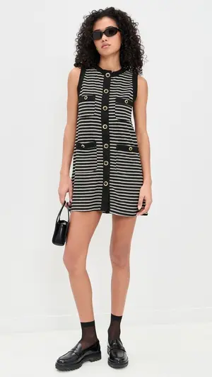 BAILEY ROSE Striped Mini Dress