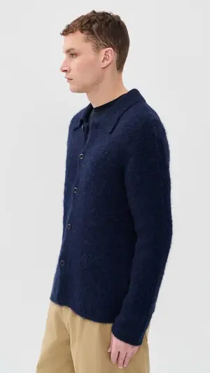 THE ELDER STATESMAN Thistle Overshirt