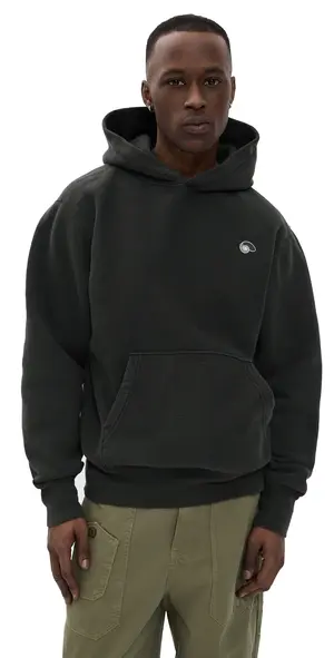 AARON LEVINE Hooded Fleece Sweatshirt