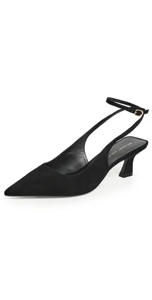 STUART WEITZMAN Vinnie 50 Strap Pumps - Black