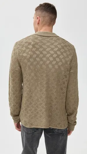 LES DEUX Eloi Knit Shirt