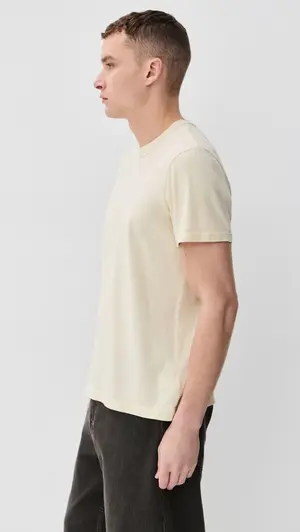 Citizens Of Humanity Everdayday Cotton Tee - Ecru
