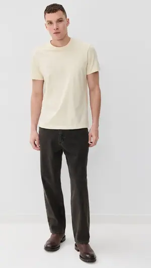 Citizens Of Humanity Everdayday Cotton Tee - Ecru