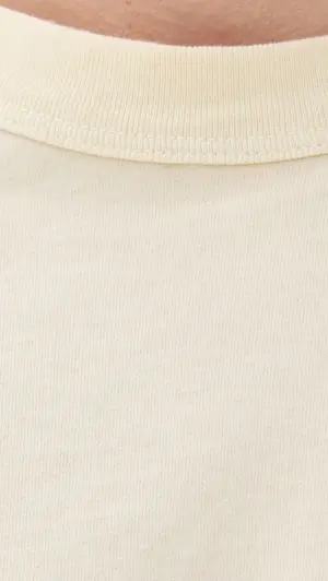 Citizens Of Humanity Everdayday Cotton Tee - Ecru
