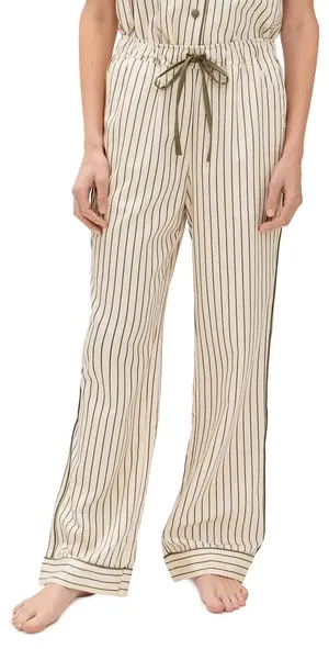 HOMMEY Sleep Pants - Matcha Stripe