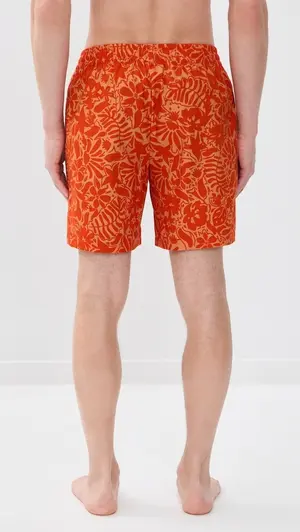 DUR DOUX St. Tropez Print Shorts