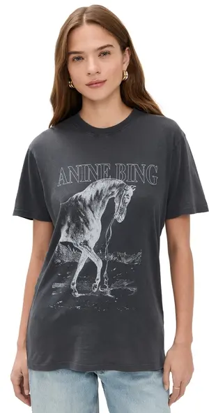 Anine Bing Short Sleeve T-shirts For Women