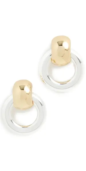 Jenny Bird Mega Faye Knocker Earrings - Two-tone