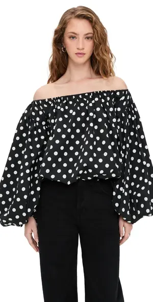 Caroline Constas Andros Off-shoulder Top