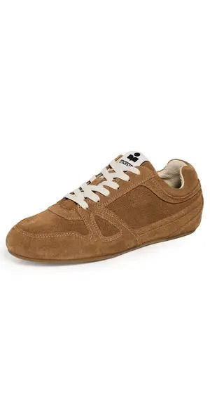 Isabel Marant Senny Low Sneakers - Cognac