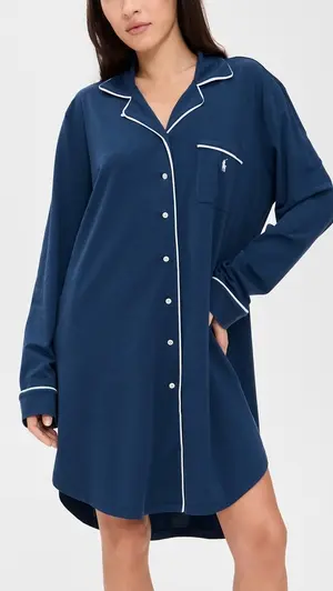 Polo Ralph Lauren Stretch Jersey Sleep Shirt