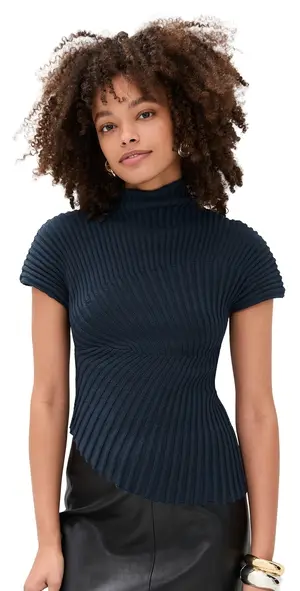 Ribbed T-shirts For Women