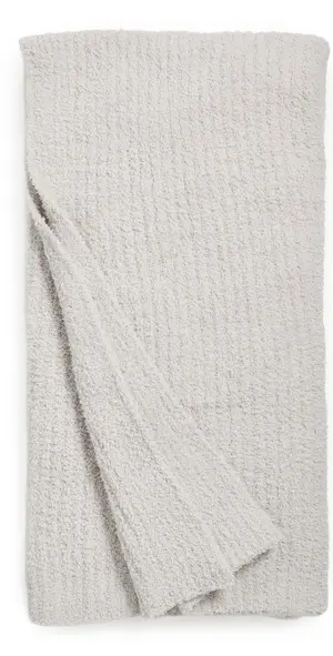 Barefoot Dreams Cozychic Ribbed Throw - Almond