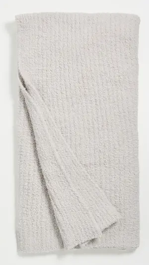 Barefoot Dreams Cozychic Ribbed Throw - Almond