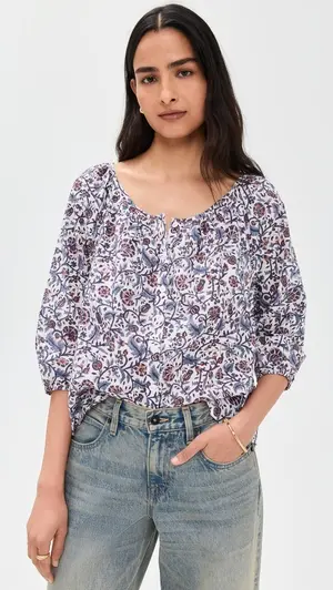 MAREA Sophie Floral Top