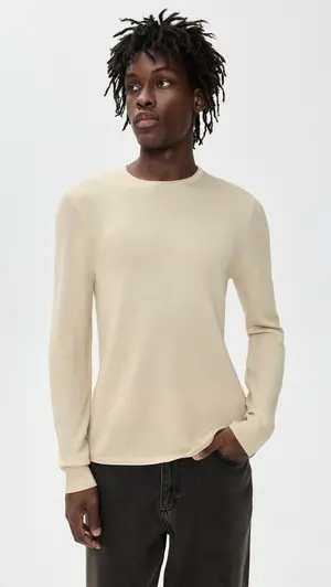 Rag & Bone Gregory Merino Long Sleeve Crew - Dsrts