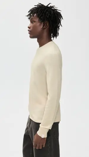 Rag & Bone Gregory Merino Long Sleeve Crew - Dsrts