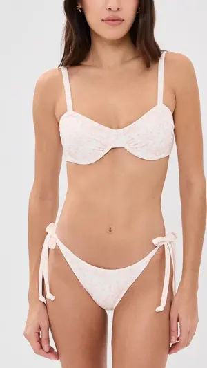 LoveShackFancy Lorlili Bikini Set