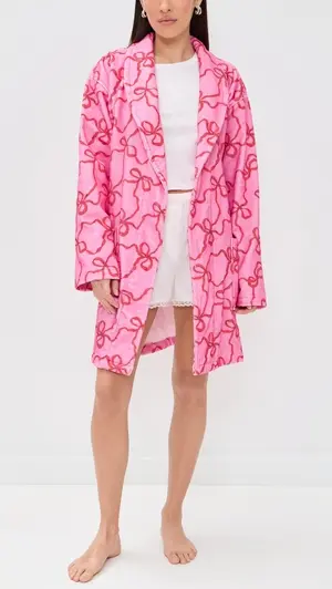 LoveShackFancy Indie Cotton Bathrobe