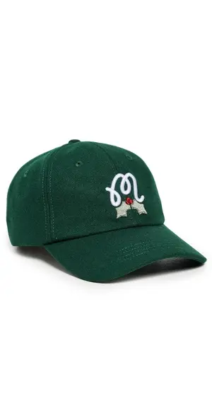 MALBON Mistleflow Dad Cap - Hunter Green