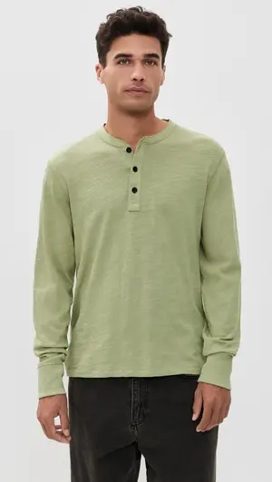 Rag & Bone Classic Flame Henley