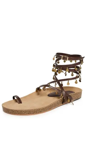 Johanna Ortiz Embellished Sandals For Women