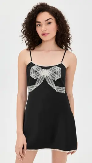 LoveShackFancy Mirelis Mini Dress