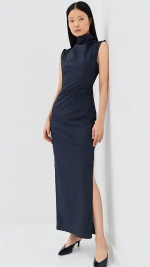 TWP Gathered Thoughts Maxi Dress