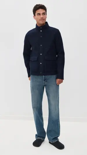 Billy Reid Garrett Jacket - Navy