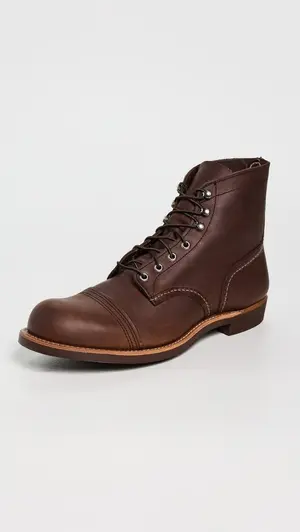 Red Wing Iron Ranger Harness Leather Boots - Amber Harness