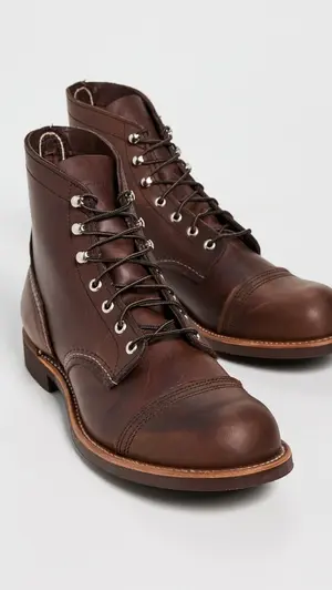 Red Wing Iron Ranger Harness Leather Boots - Amber Harness