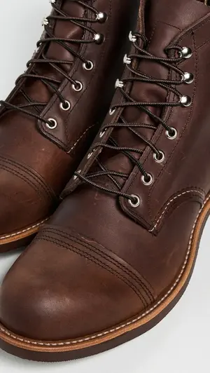 Red Wing Iron Ranger Harness Leather Boots - Amber Harness