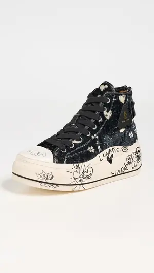 R13 Kurt High-top Sneakers