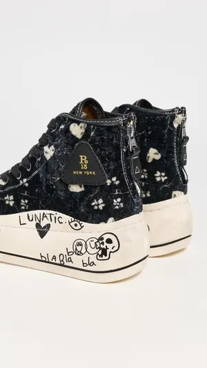 R13 Kurt High-top Sneakers