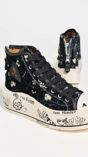 R13 Kurt High-top Sneakers