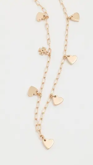 Tory Burch Heart Charm Necklace