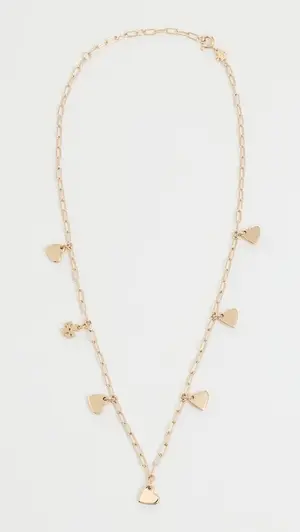 Tory Burch Heart Charm Necklace