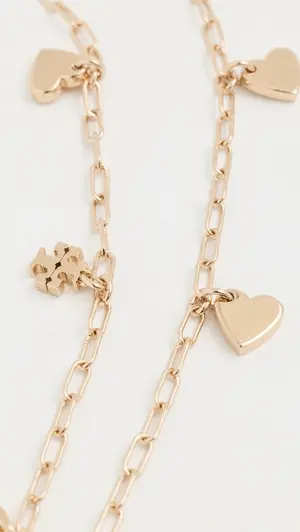 Tory Burch Heart Charm Necklace