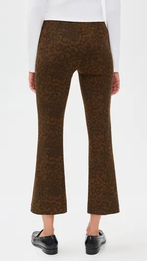Rag & Bone Irina Ponte Jacquard Kick Flare Trousers - Lep