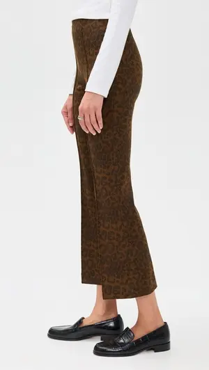 Rag & Bone Irina Ponte Jacquard Kick Flare Trousers - Lep